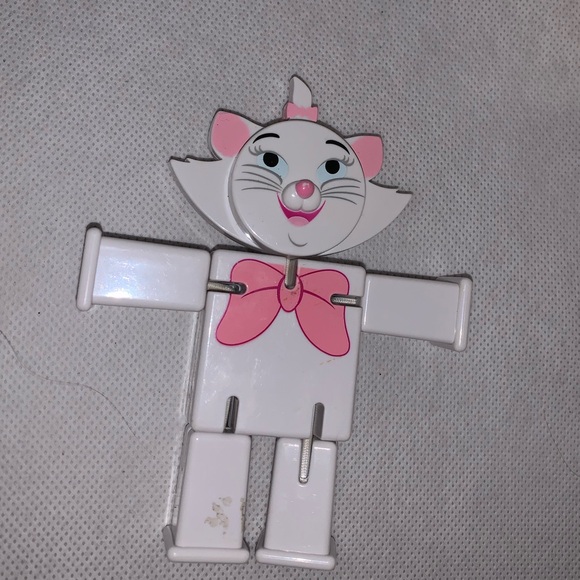 Disney | Toys | Euc Aristrocrats Poseable Block Figure Elastic Band ...